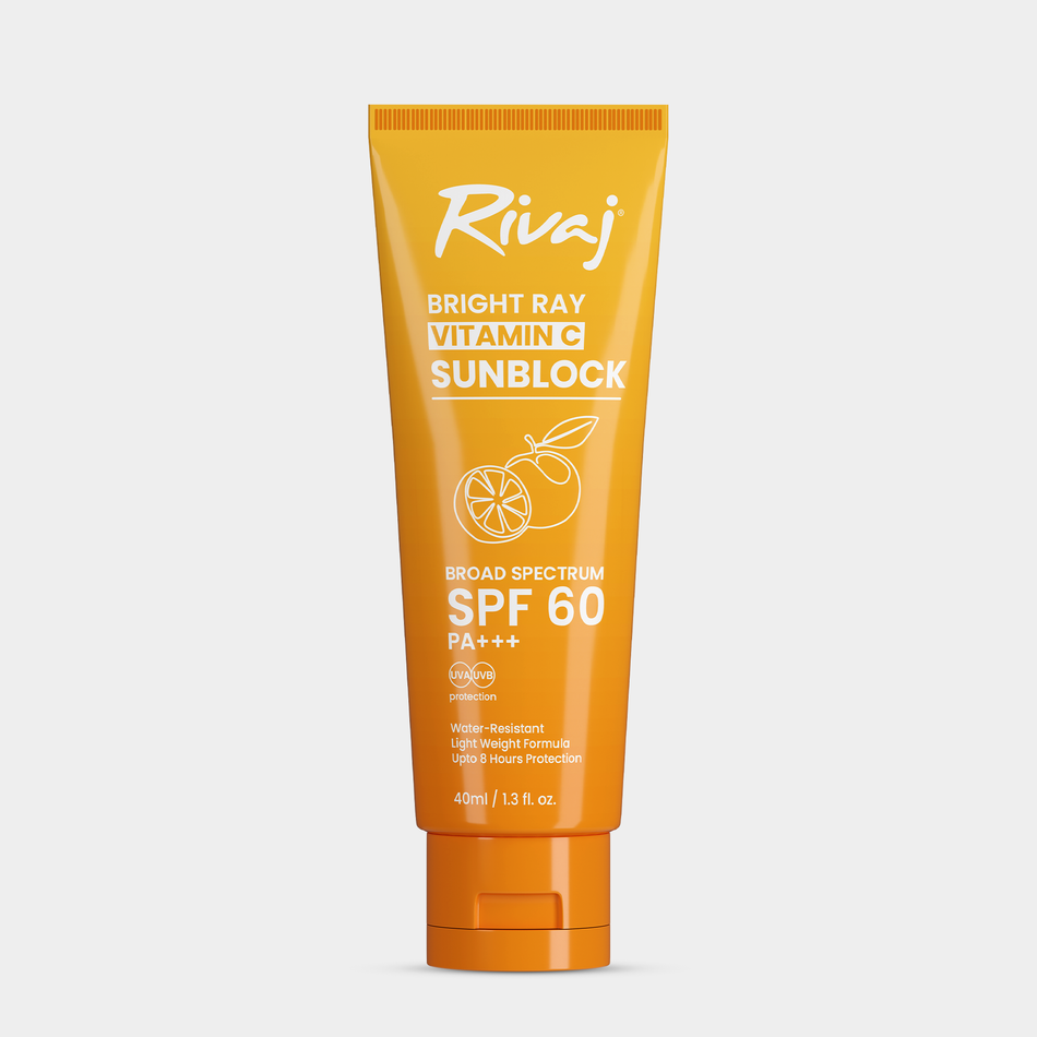 SPF60 Vitamin C Sunblock – Rivaj